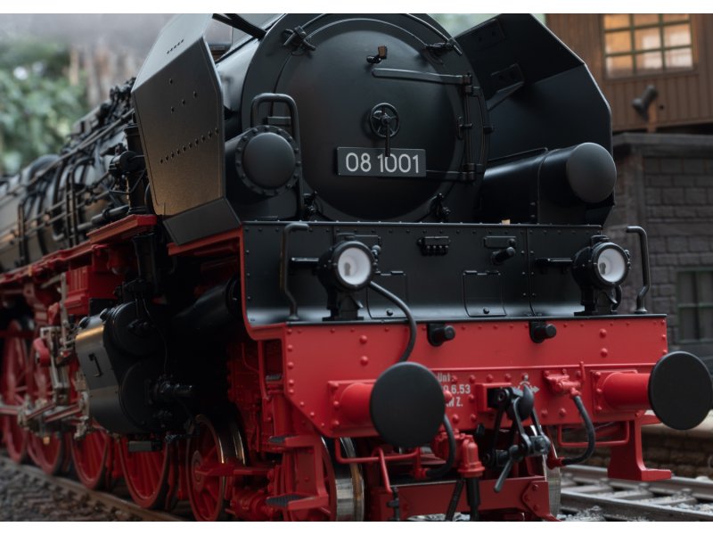 Dampflok BR 08 1001 DR/DDR Dampflokomotive Baureihe 08 Märklin & Cie ...